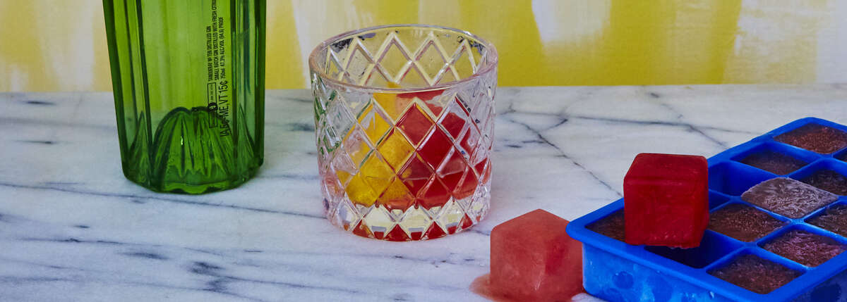 Campari and Ice: How to Make a Campari Ice Cube for Negronis - Thrillist