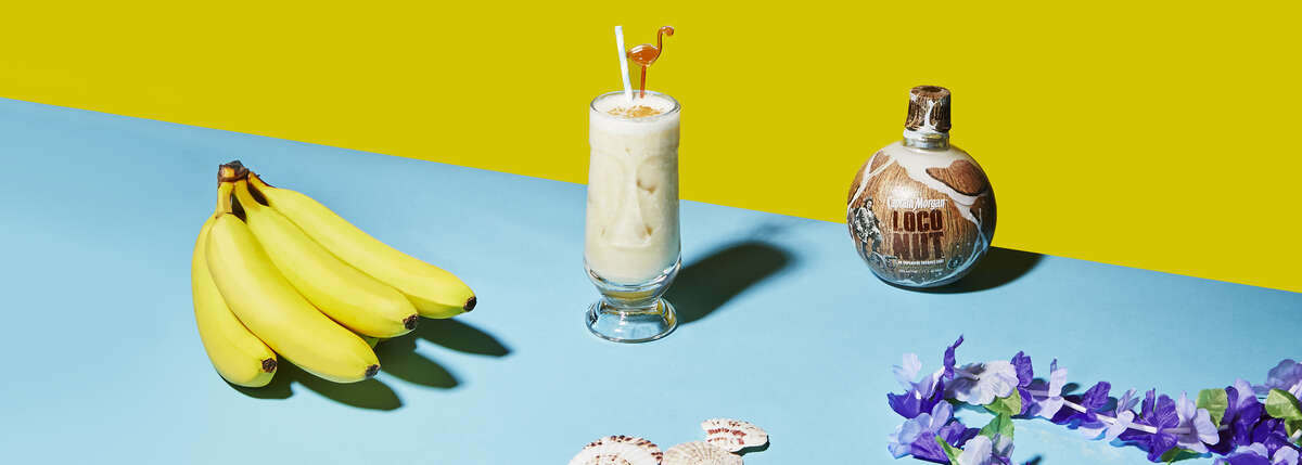 Banana Stand Coconut Rum Cocktail| Captain Morgan LocoNut| Supercall ...
