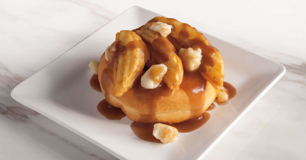 Tim Hortons Launches Poutine Donuts for Canada Day 2017 - Thrillist