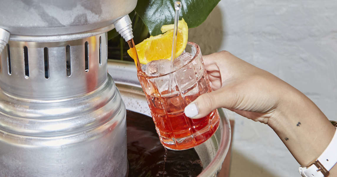 Dante at Genuine Has a Self-Serve Negroni Fountain - Thrillist