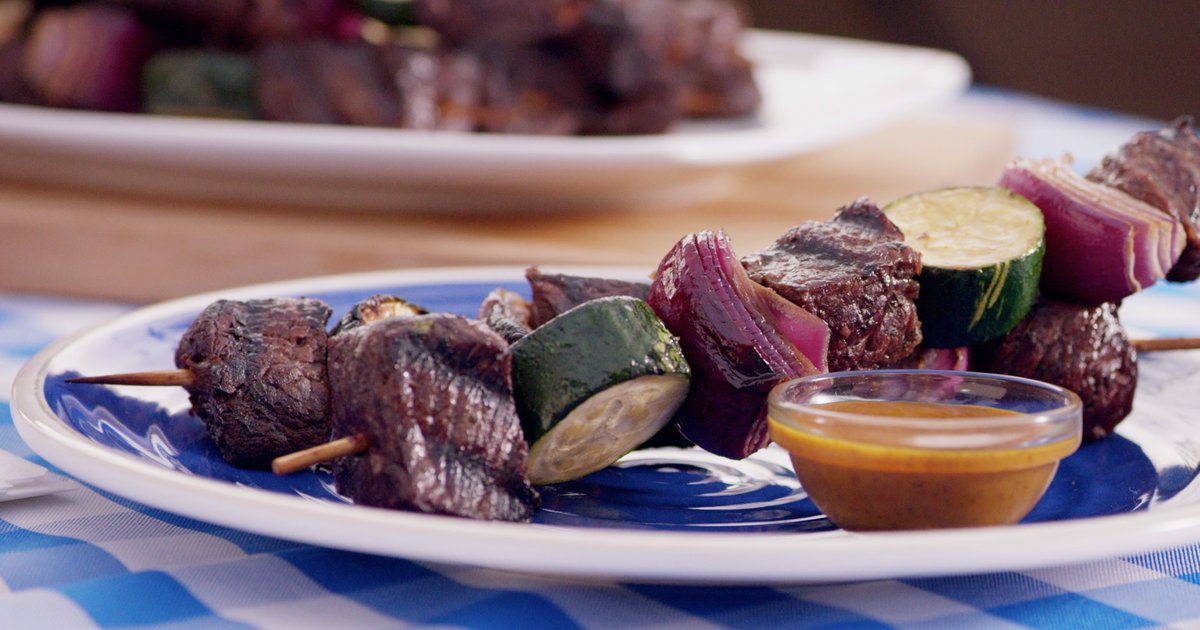 Get Grilling: Beef Skewers - Thrillist