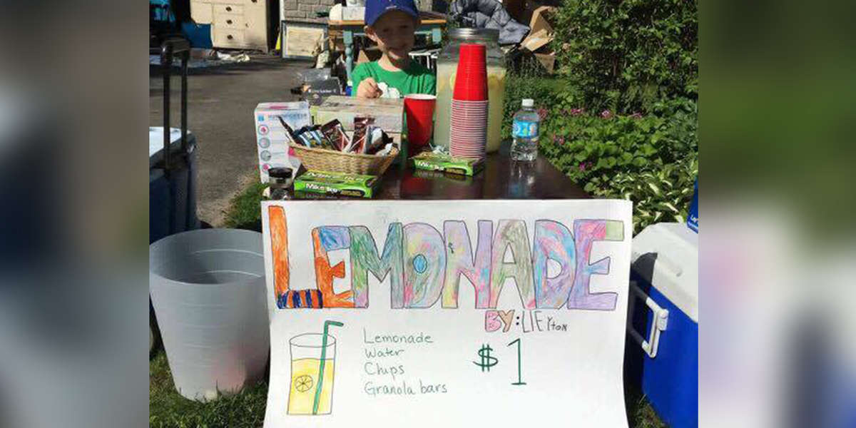 Boy Starts Lemonade Stand To Benefit Animal Sanctuary - The Dodo