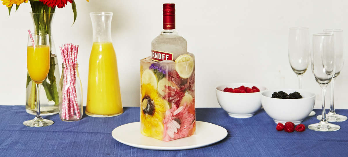 How to Make a Vodka Ice Block - Thrillist
