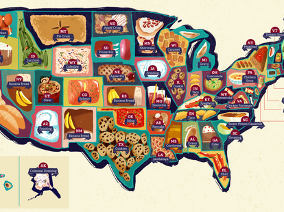Most Popular Recipes in Every State, According to Google Trends - Thrillist