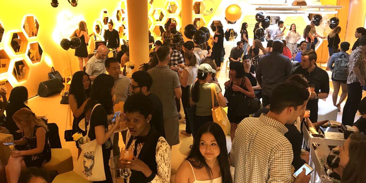 Bumble Bar NYC: What Bumble Dating Was Like IRL - Thrillist