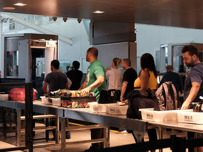 TSA Now Requires Separate Screening Bins for Large Electronics - Thrillist