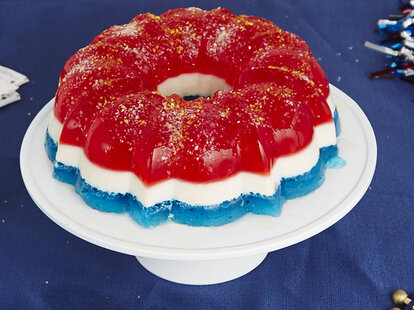 How to Make a Red White and Blue Jello Ring - Thrillist