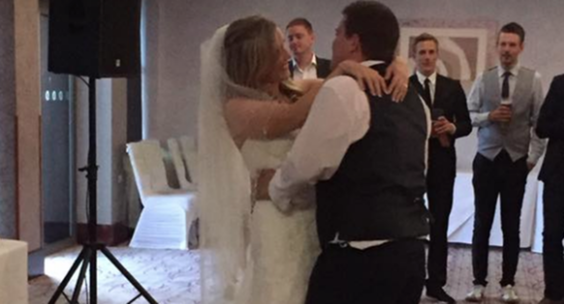 Optical Illusion Wedding Photo Gives the Groom Hooves - Thrillist