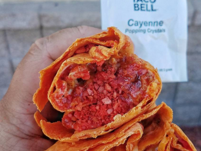 Taco Bell's Firecracker Burrito Has Pop Rocks Inside - Thrillist