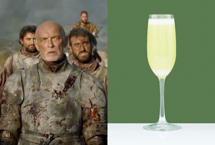A Tough Game of Thrones Absinthe Cocktail For Randyll Tarly - Thrillist