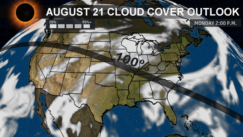 Total Solar Eclipse 2017 Forecast - Thrillist