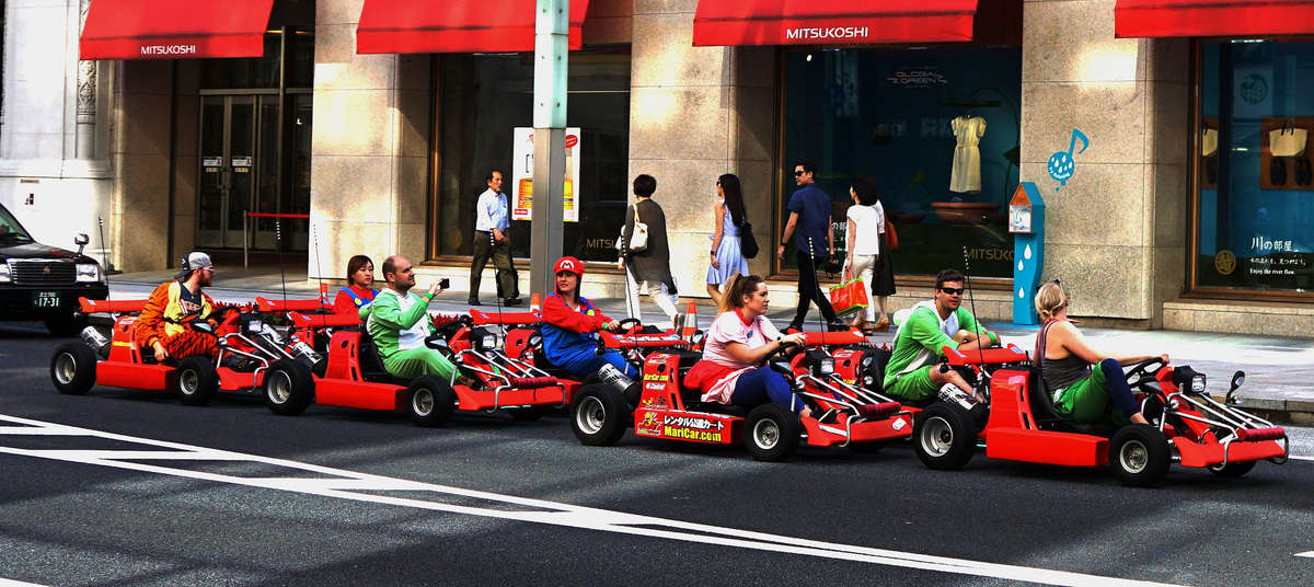 MariCar Superhero Themed Go-Kart Tour Of Tokyo - Thrillist