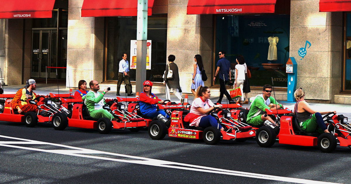 MariCar Superhero Themed Go-Kart Tour Of Tokyo - Thrillist