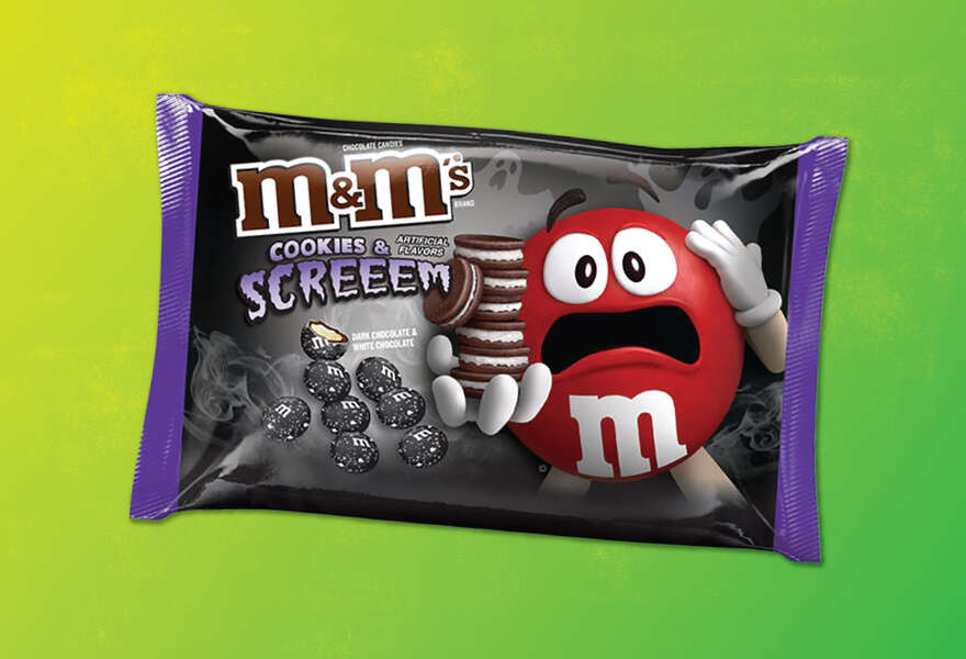 M&M's Cookies and Screeem: Cookies & Cream, Oreo-Like Halloween Flavor ...