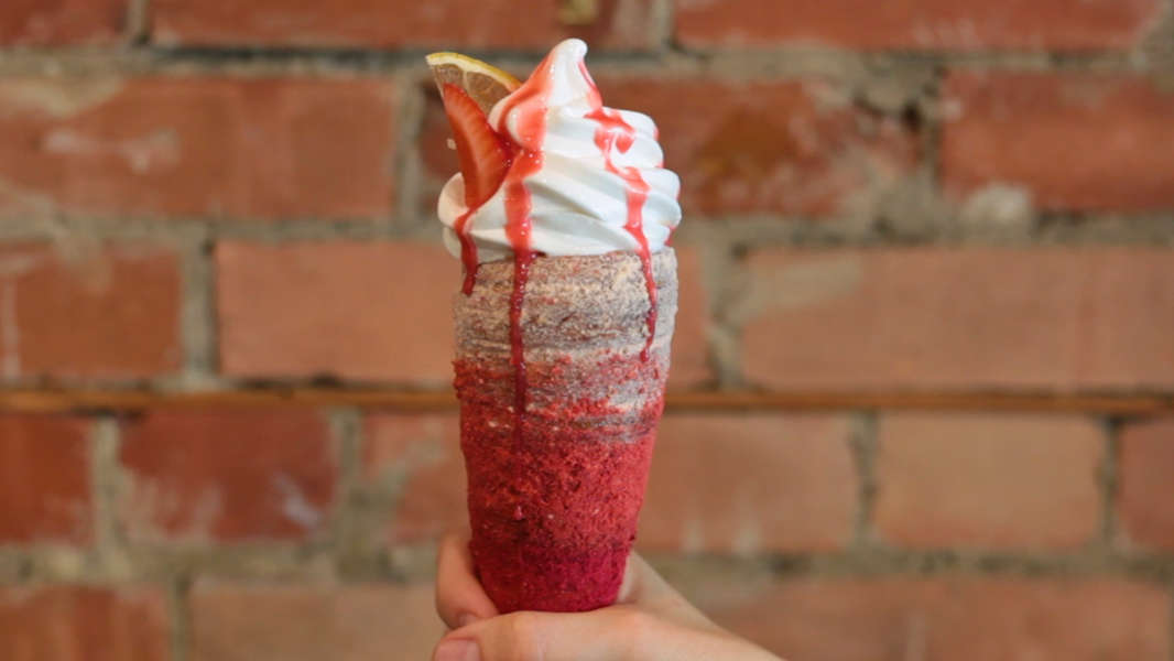 Eva's Original Chimneys' Chimney Cake Ice Cream Cones Date Back Awhile ...