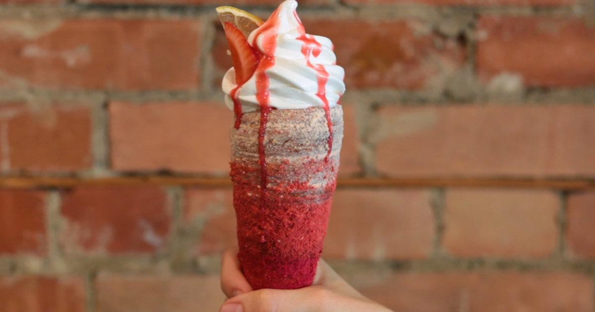 Eva's Original Chimneys' Chimney Cake Ice Cream Cones Date Back Awhile ...