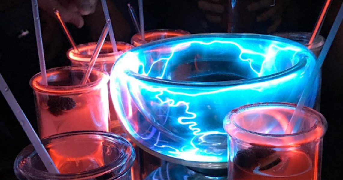 This Lighted Punch at the Chicago Apogee Lounge Looks Insane - Thrillist
