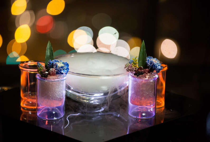 This Lighted Punch at the Chicago Apogee Lounge Looks Insane - Thrillist