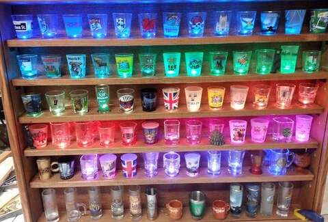 The 9 Coolest Shot Glass Display Ideas - Thrillist