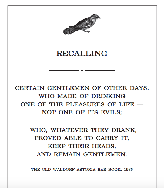 The Best Bar Menu Quotes We’ve Seen in Cocktail Menus - Thrillist