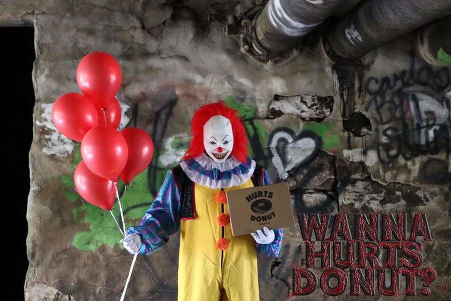 Creepy Clowns are Making Deliveries for Hurts Donut Shop - Thrillist