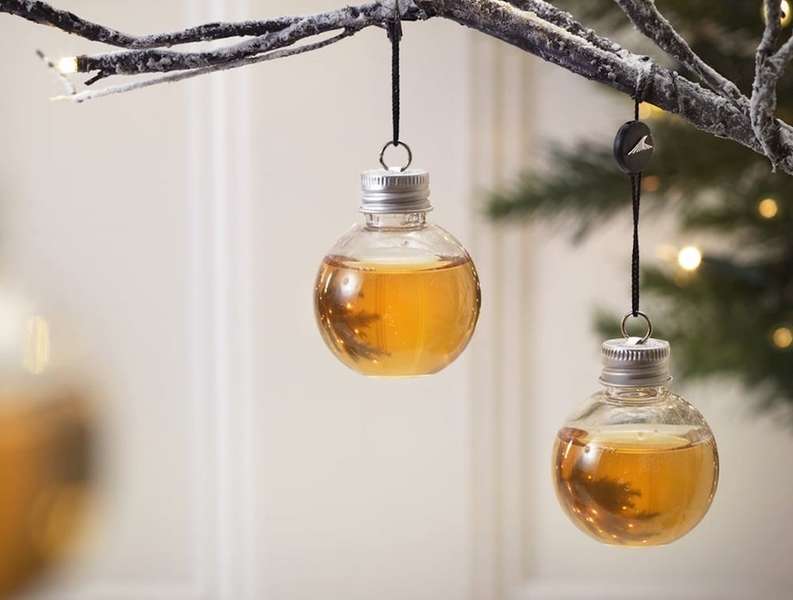 Chistmas Ornaments Filled With Booze: Whisky, Vodka & Gin - Thrillist