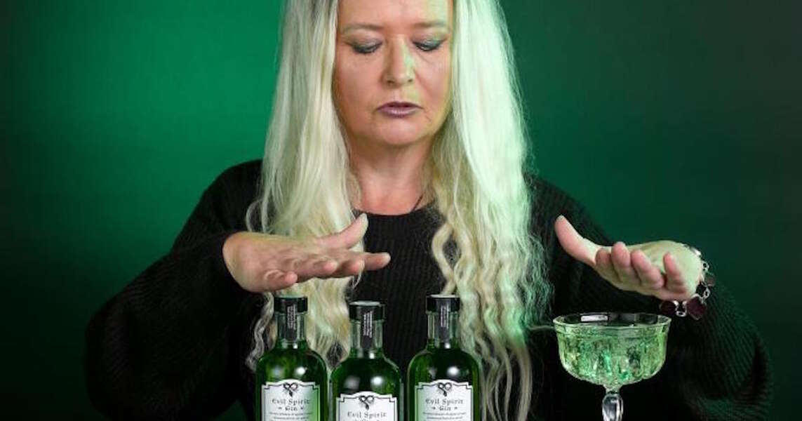 Green Gin: Evil Spirit Gin Is Cursed by a Real Witch - Thrillist