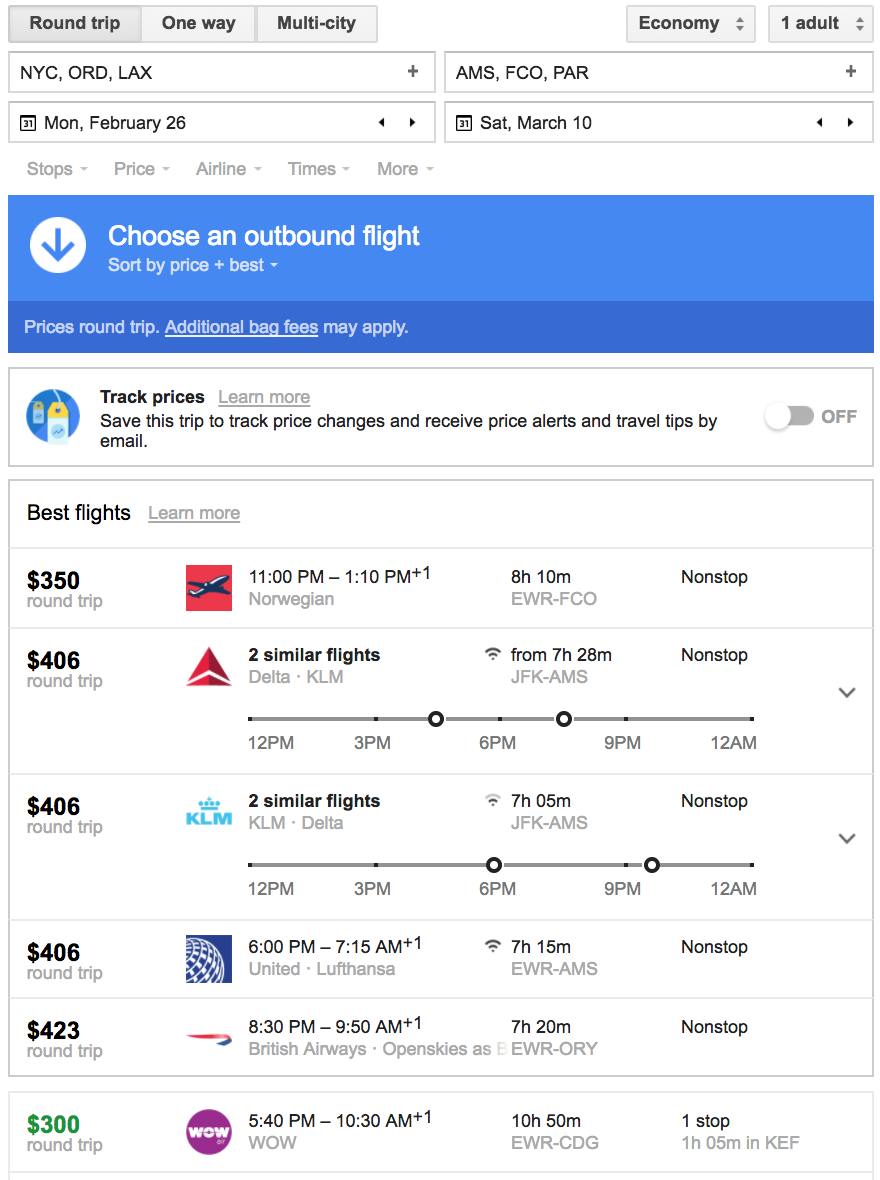 Cheap Flights to Europe: Amsterdam, Dublin, Rome, Paris & More - Thrillist