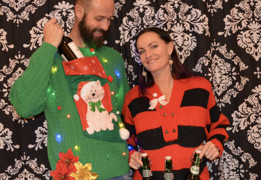 Ugly Christmas Sweaters That Will Hold Alcohol - Thrillist