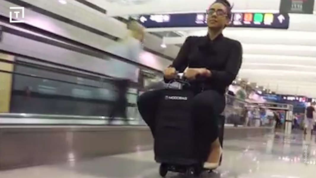 Modobag: Motorized Carry-On Suitcase You Can Ride, Is Coming Soon ...