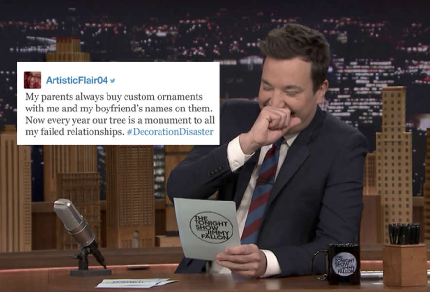 Jimmy Fallon Shares People's Worst Decoration Disasters - Thrillist