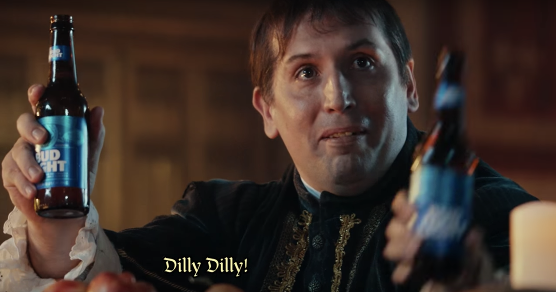 What Does Dilly Dilly Mean? Bud Light Super Bowl Ads, Explained - Thrillist
