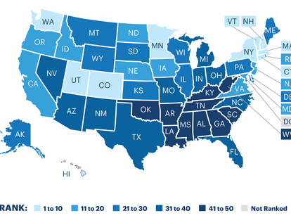Healthiest States in the US, According to 2017 Health Rankings Report ...