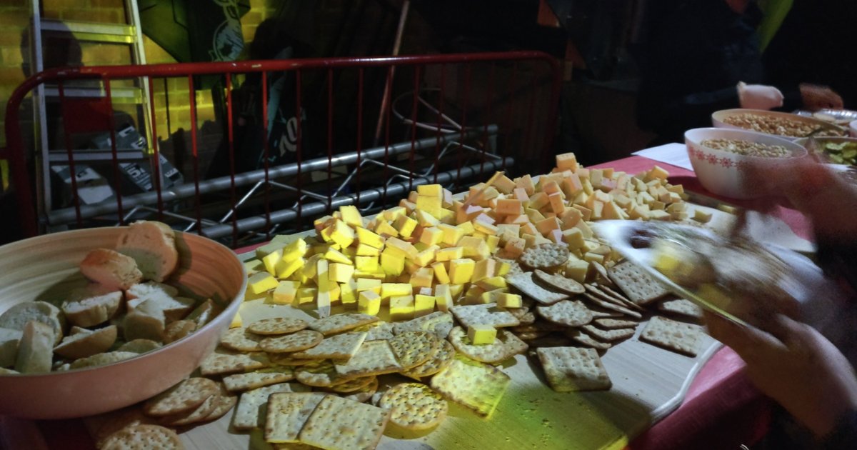 The Giant Cheese Board Was the British Fyre Festival - Thrillist