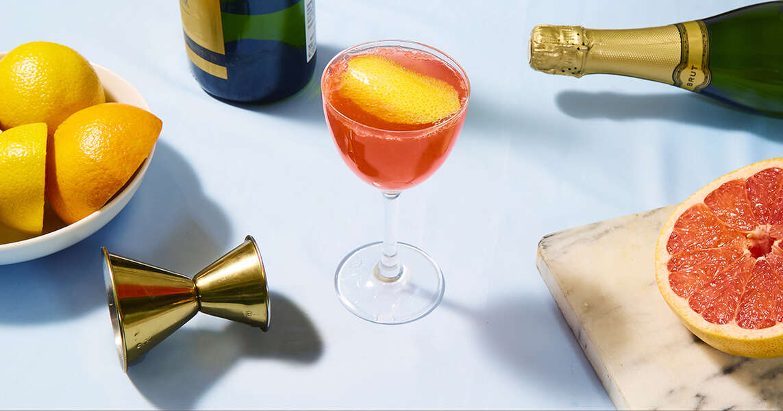 Pink Mimosa with Prickly Pear and Pomegranate - Thrillist