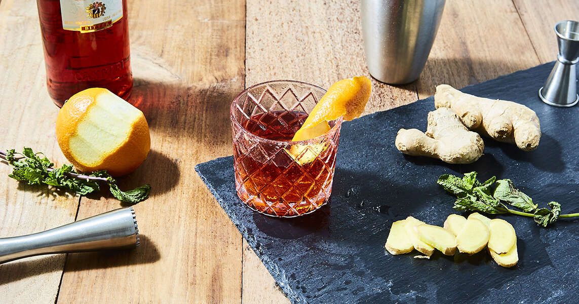 Ginger Negroni Recipe - Thrillist