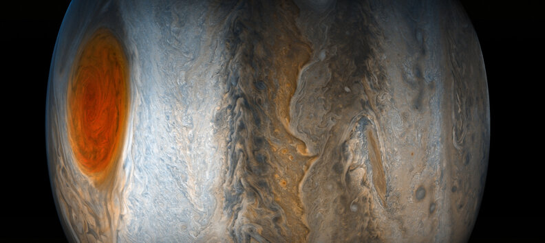 NASA Releases Beautiful Photos of Jupiter Captured by Juno Spacecraft ...
