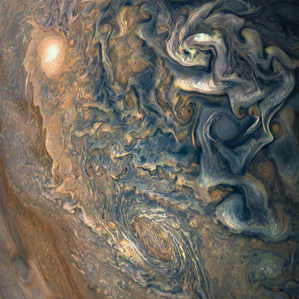 NASA Releases Beautiful Photos of Jupiter Captured by Juno Spacecraft ...