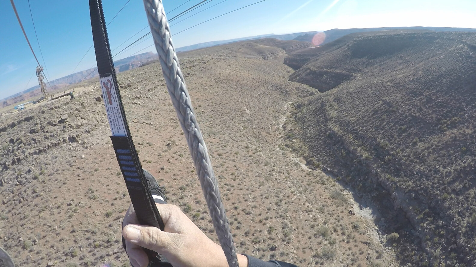 New Grand Canyon Zip Line Attraction Opens at Grand Canyon West - Thrillist