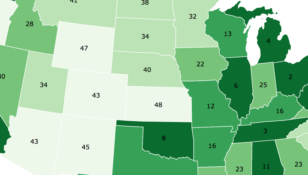 How Much Does a Politician Make? Map Shows Highest Paid Politicians ...