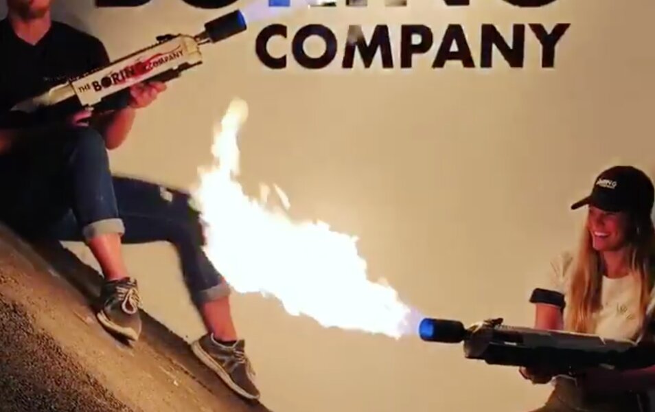 Elon Musks Boring Company Sold 5 Million In Flamethrowers Thrillist