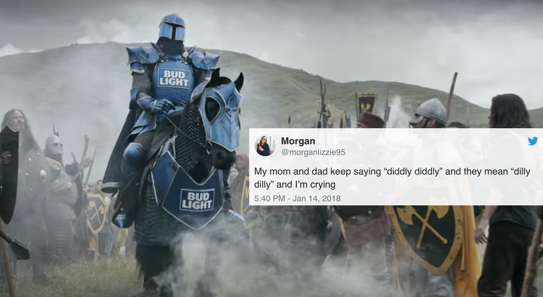 Dilly Dilly: Best Tweets About Bud Light’s Super Bowl Commercial ...