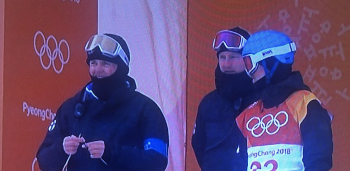 2018 Winter Olympics: Finnish Coach Knits Before Snowboarders Compete ...