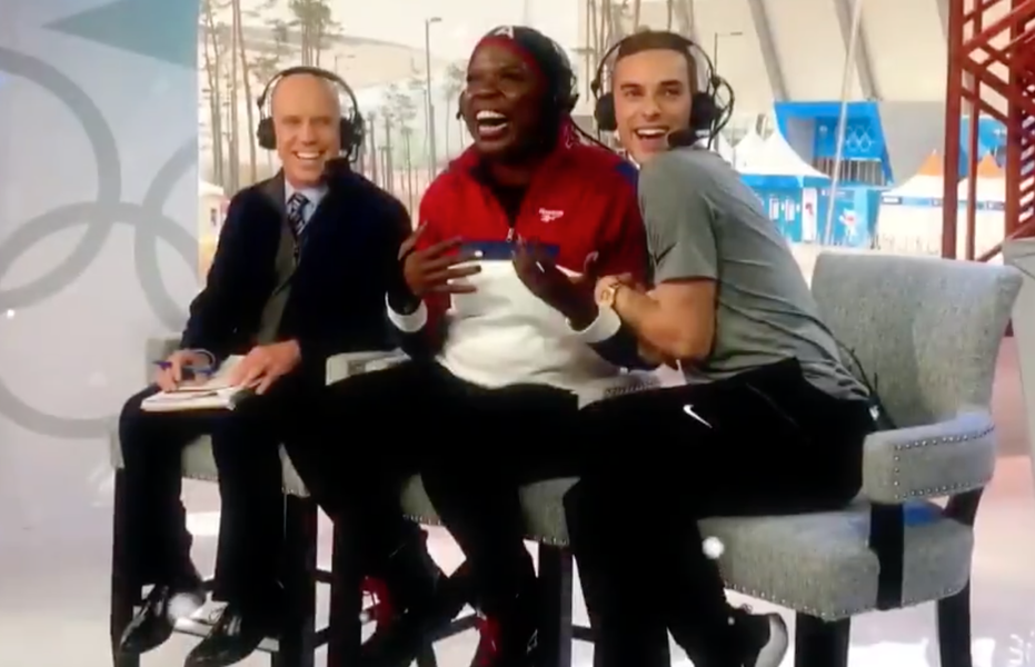 Leslie Jones, Adam Rippon Team up for Olympics Figure Skating ...
