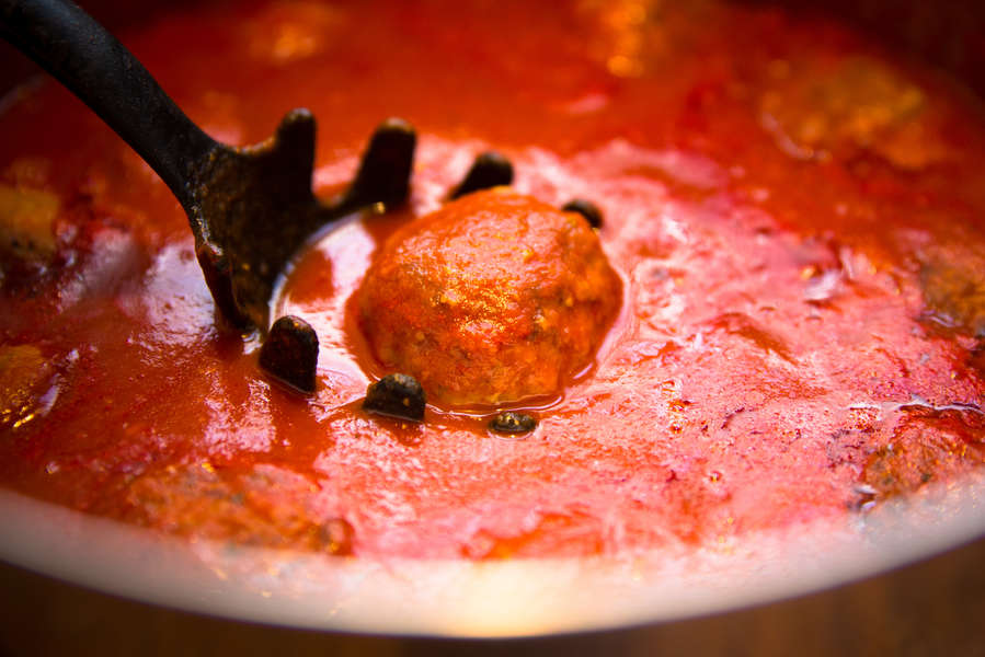 Man Caught With Red Sauce All Over Face Arrested for Meatball Theft ...
