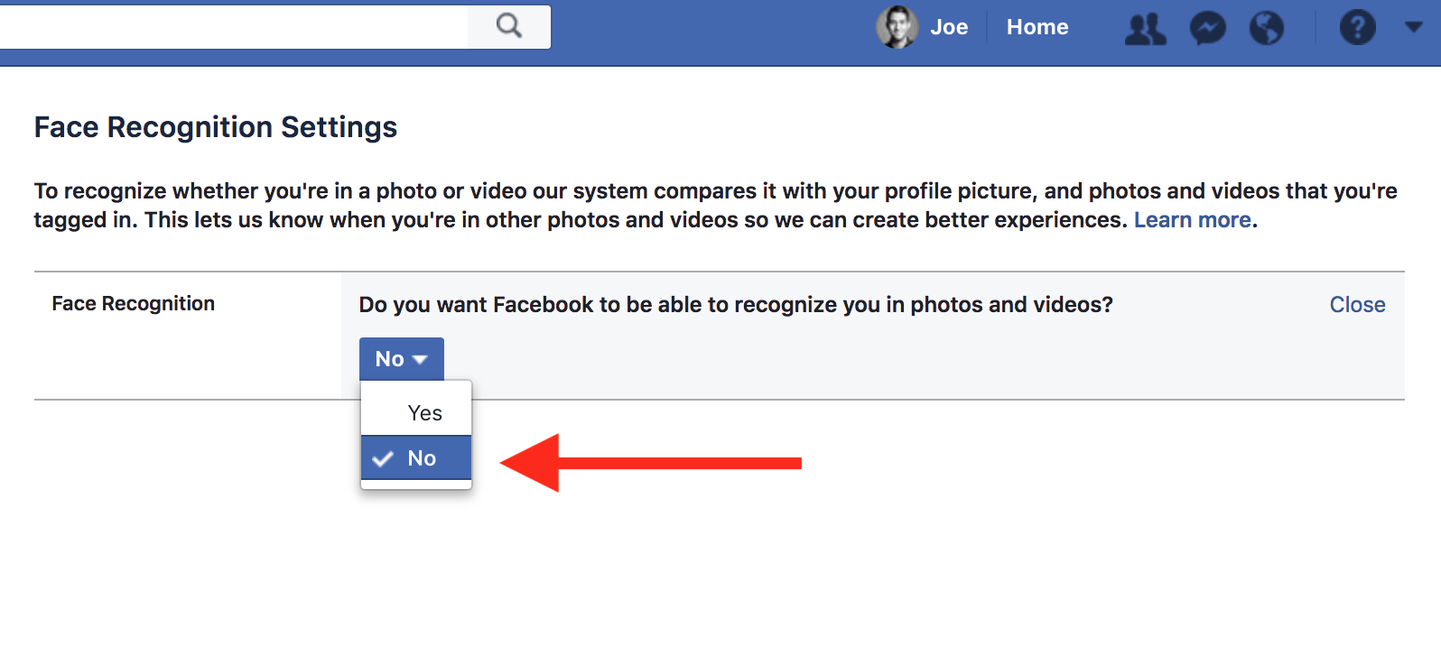 How To Turn Off Facial Recognition on Facebook - Thrillist