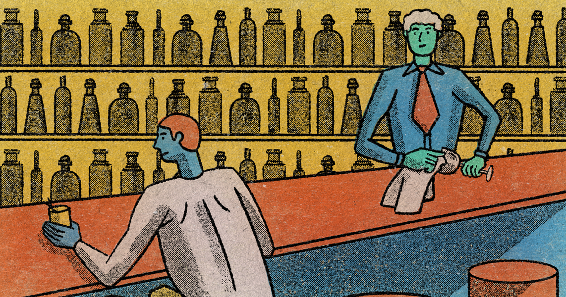 Etiquette Expert on the Rules of Drinking Alone - Thrillist