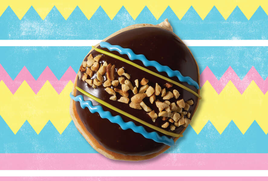 Krispy Kreme Releases New Reese's Peanut Butter Egg Donut For Easter ...