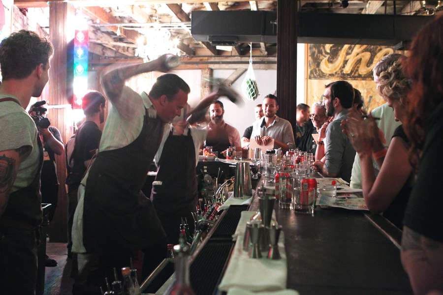 Chicago Style Is Kicking Off with Bar Fight Club - Thrillist