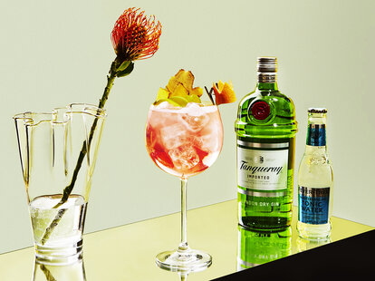 Tanqueray Gin & Tonic Recipe with Fever Tree Tonic: Tamed Ginger ...